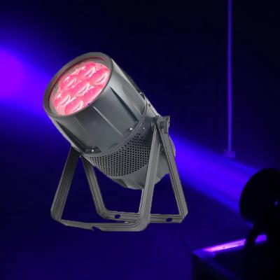 China 100lm/w Lamp Luminous Efficiency RGBWA DMX Par Light for Controlled Stage Lighting for sale