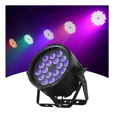 China RGBW LED Stage Effect Par Light met Schild voor Party Show Event Hoger DMX Optioneel Te koop