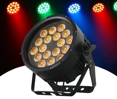 China RGBW LED Stage Effect Par Light met Schild voor Party Show Event Hoger DMX Optioneel Te koop