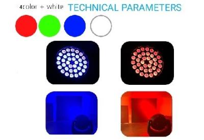 Cina ATG 36*10 DMX Controllo remoto wireless Illuminazione da palco per DJ Party KTV Club Disco Light in vendita