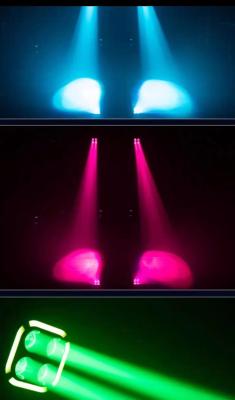 중국 4X60W RGBW 4in1 줌 LED 빔 세척기 이동 헤드 스테이지 라이트프로 DLX 레이아웃 판매용