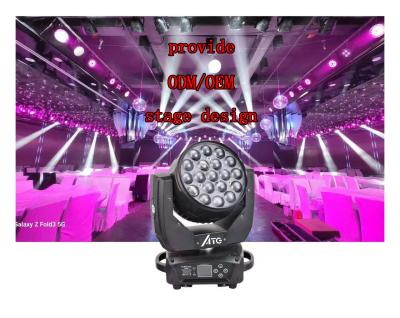 Cina Disco Party Bar Lighting Solutions LitePro DLX Layout 19X15W RGBW Moving Headlights in vendita