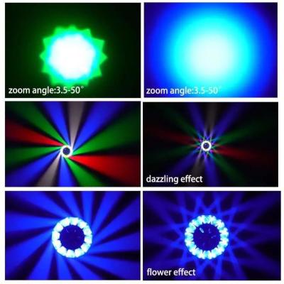 China 180W RGBW IP65 LED PAR licht 2.4ghz Draagbaar 360 graden Disco Ball Light 7 Kleuren wit Te koop