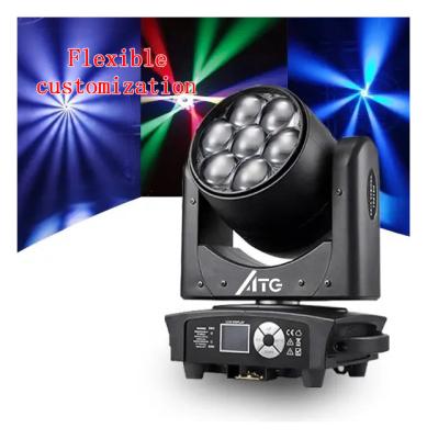 China Project Installation 300w Moving Head RGBW 4in1 Wash Effect LED Lights for Wedding Stage for sale