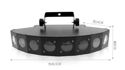 China Bewegende hoofdstage laserlicht CRI 85 met 8 ogen RGBW balkbalk Te koop