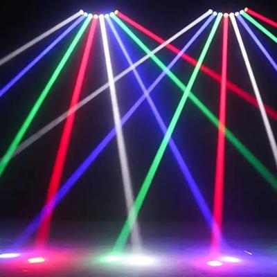 China Bewegende hoofdstage laserlicht CRI 85 met 8 ogen RGBW balkbalk Te koop