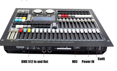 China 50000 Hours Working Time DMX Controller Support Dimmer For Stage for sale