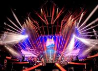 China RGB / RGBW Light DMX Controller On Stage Lights Console for sale