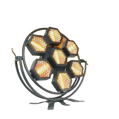 Chine Transformez les spectacles de clubs avec des lampes de scène 70W COB Retro Golden Strobe à vendre