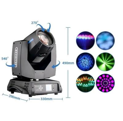 Cina Temperatura del colore 7500K 230-260W Fuoco LED Testa mobile DJ Luce da palco per discoteca in vendita