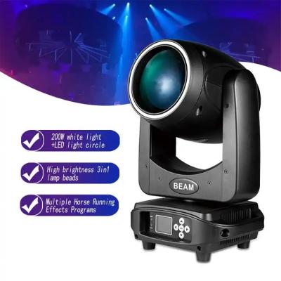 Cina 150w Moving Head Light 18 Prism Gobo Spot per KTV Teatro Auditorium Stage Bar Concert in vendita
