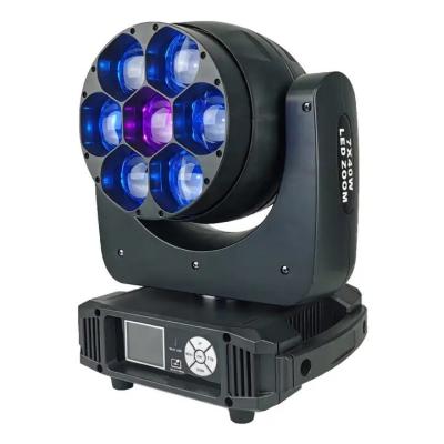 Cina Fonte luminosa a LED 7x40w Luce di palcoscenico mobile per spettacoli di discoteca professionali in vendita