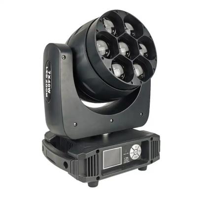 Cina Fonte luminosa a LED 7x40w Luce di palcoscenico mobile per spettacoli di discoteca professionali in vendita