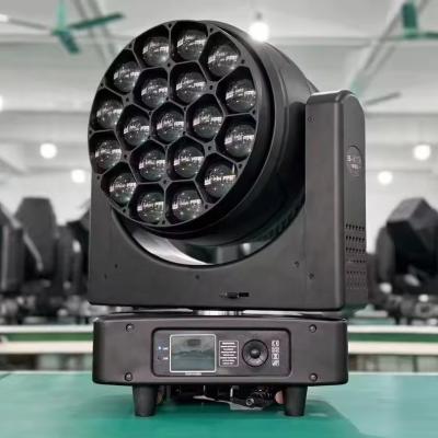 China Big Bee Eyes LED Stage Moving Head Light 300w 19pcs Te koop