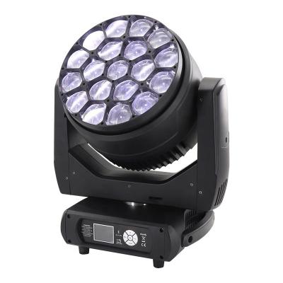 China Big Bee Eyes LED Stage Moving Head Light 300w 19pcs Te koop