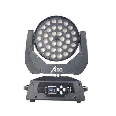 Cina 36 X10w Moving Head Dyeing Light 360W RGBW LED Bee Eye Zoom Wash Stage DJ Light in vendita