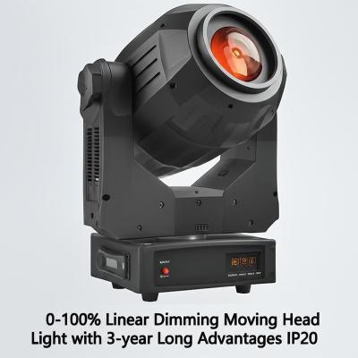 중국 0-100% 선형 디밍 무빙 헤드 라이트, 3년 장점 IP20 판매용