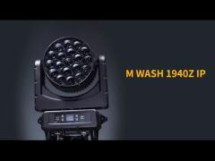 19*30W 큰 벌 눈 움직이는 머리 빛 모델 프로 스테이지 나이트 클럽 슈퍼 셔피 빔 동적 조명 효과 600W IP22