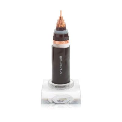 China Triplex / Single Core Medium Voltage Power Cables 12/ 20 KV PVC Compound Sheath for sale