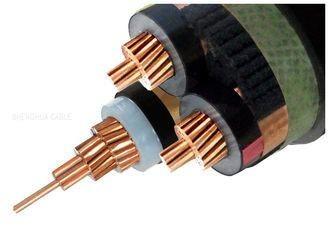 China N2XSEY 6/10/12 kV Medium Voltage Power Cables 3 Core XLPE Cable for sale