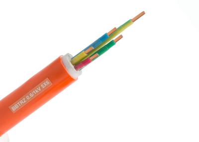 China Multi Cores Flame Retardant Cable , Fire Protection Cable Great Mechanical Strength for sale