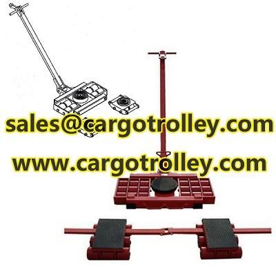 China Steerable machinery skates details with price list for sale
