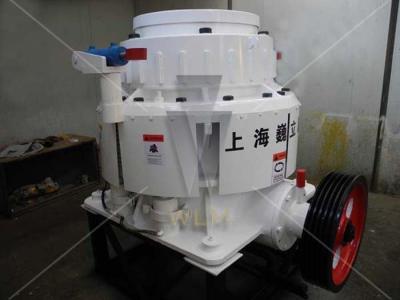 Cina Piccolo frantoio di pietra estraente del cono 630rpm per schiacciare basalto da acciaio duro in vendita