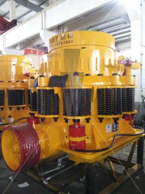 中国 堅い石造りの円錐形の粉砕機 3 フィートの高力鉱山の 110kw 10.8t 販売のため