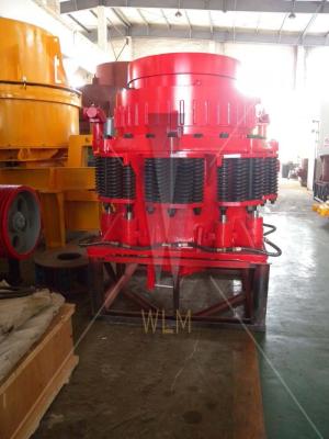 Cina Indennità rossa 4 piedi della roccia di macchina 140t/h, pianta del frantoio del frantoio del cono in vendita