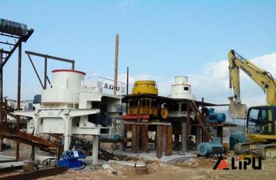 Cina VC frantumatore a urto per produrre sabbia artificiale o per modellare la frazione del granulato fine in vendita