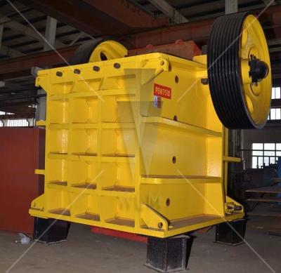 Cina Frantoio a mascella idraulico della roccia dei lubrificanti a bagno d'olio 75 - 90kw in vendita