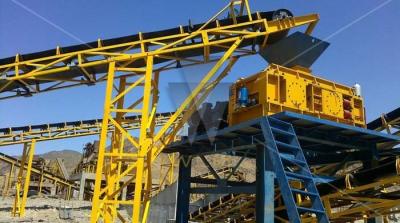 Cina Attrezzatura idraulica estraente del frantoio a cilindro per calcestruzzo 350t/h in vendita