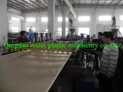 Cina Linea di produzione del bordo della schiuma plastica del PVC della coestrusione WPC/macchinario dell'estrusione in vendita