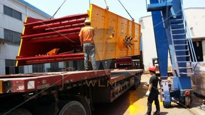 Cina Macchina della cava del vaglio oscillante per industrie concreta 2100mm x 6000mm in vendita