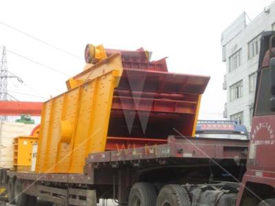 中国 構造 50-300t/h のための高容量の振動スクリーン機械 販売のため