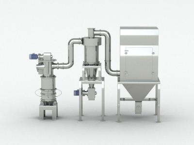 Cina Serie a letto fluidizzato orizzontale della macchina QLDJ del Pulverizer della macinazione del flusso d'aria, maglia QLDJ-300 100 per i prodotti chimici in vendita