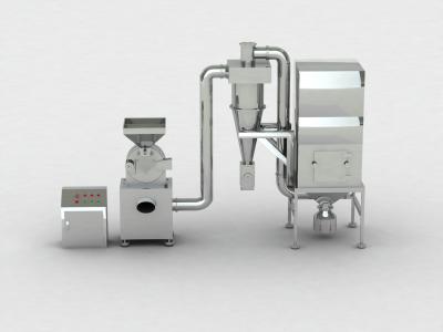 China Pulverizer fino decoleta do pulso do ciclone da série da Modelo-finalidade WF para o material magnético, pó à venda