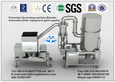 Cina 60-450 macchina fine diraccolta del Pulverizer di impulso del ciclone della maglia per materiale farmaceutico e chimico, derrate alimentari in vendita