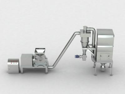 Cina Polvere diseparazione di impulso di serie di modello di B che si raccoglie schiacciando la macchina di Pulveriser dell'insieme con la scatola di raccolta della polvere in vendita