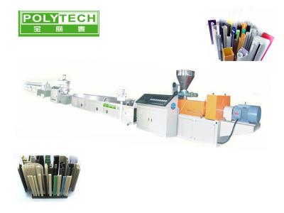 Cina Stipite/macchina di plastica di legno dell'espulsore di strato schiuma di Windows WPC con la modellatura della muffa, miscelatori per la macchina di Wpc in vendita