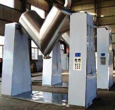 Cina V tipo impastatrice asciutta della polvere dell'acciaio inossidabile 72-2400 kg/h in vendita