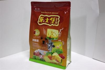 Cina Sacchetto unico del fondo piatto di imballaggio per alimenti per cacao, biscotti, miscele della polvere in vendita