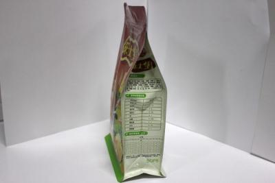 Cina Sacchetto unico del fondo piatto di imballaggio per alimenti per cacao, biscotti, miscele della polvere in vendita