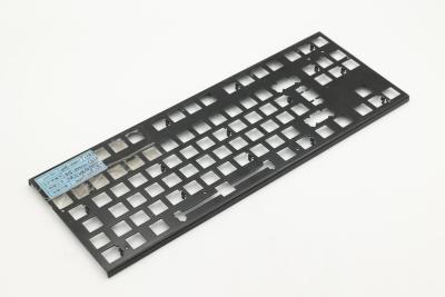 China Metal stamping parts high-precision stamping parts aluminum plate metal keyboard DM90-MB panel for sale
