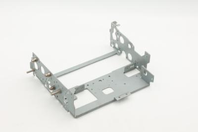 China Op maat gemaakte precisiestaal-aluminium gegalvaniseerde metaalstempelonderdelen Te koop