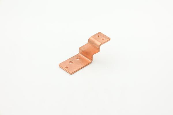 Quality Purple copper T2-M metal stamping front-end output copper bar component for sale