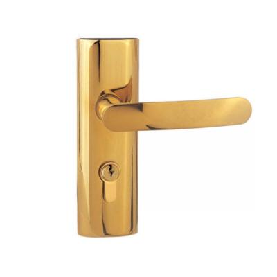 China High Quality Furniture Handle Knob Lock Stainless Steel Door Handle Pvd Gold Silver Plating Machine for sale