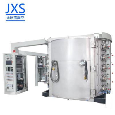 China Foshan Large Capacity  Artware Artwork Handiwork Gold Rose Gold Blue Color PVD Vacuum Coating System for sale