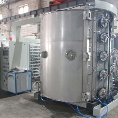 China TiN PVD Vacuum Coating Decorative Coating Server For Nylon , Metal , Glass , Ceramic Coating Machine for sale