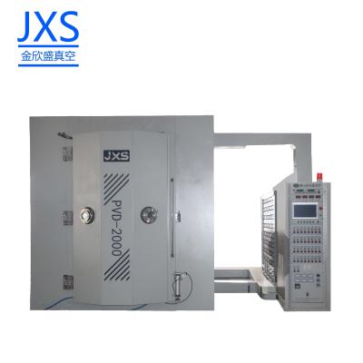 China Roestvrij staal kopje theepot decoratieve PVD vacuüm coating machine voor zwart regenboog roos goud kleur for sale